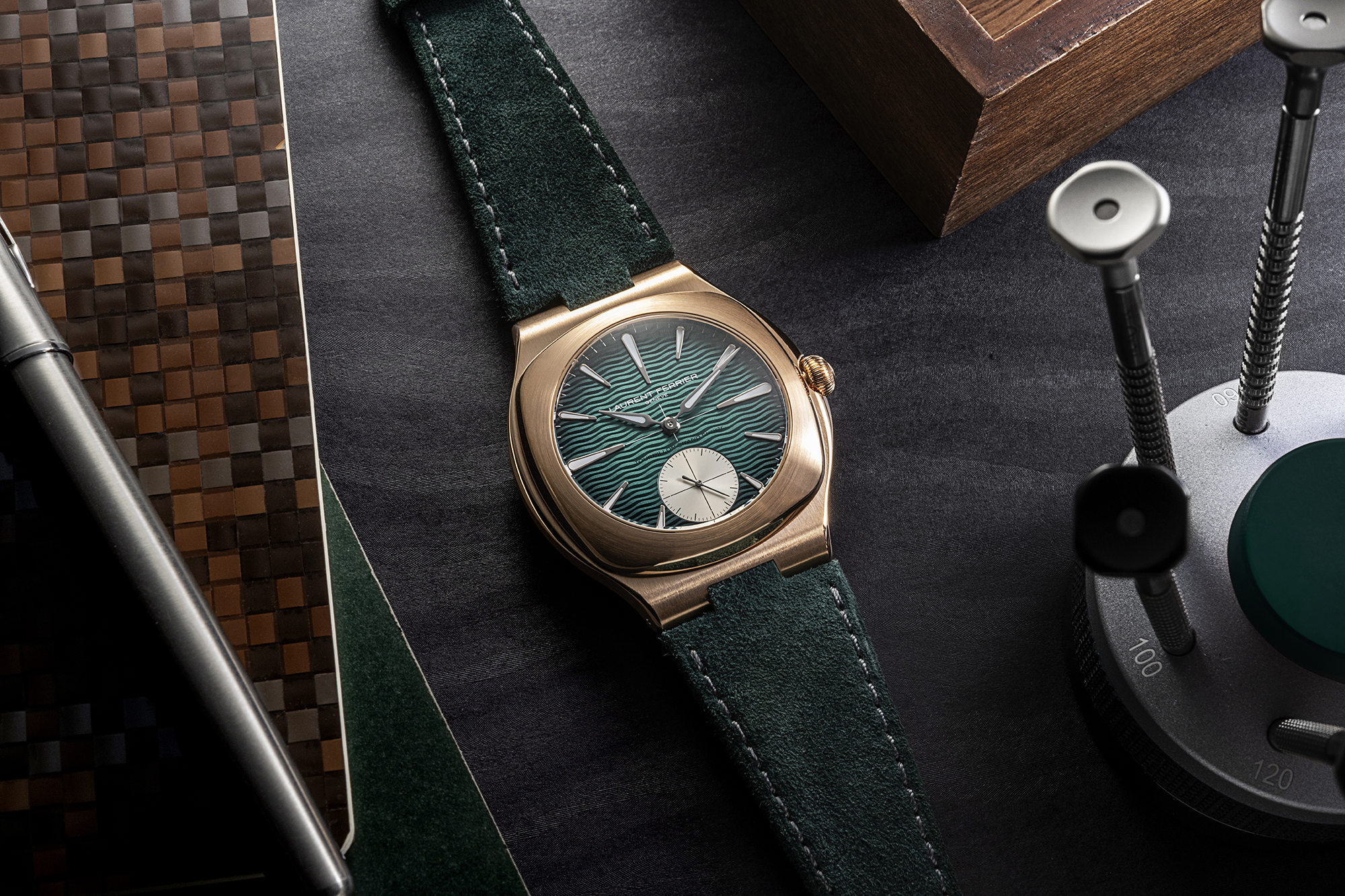 Laurent Ferrier Grand Sport Tourbillon Sincere Platinum Jubilee Edition ...
